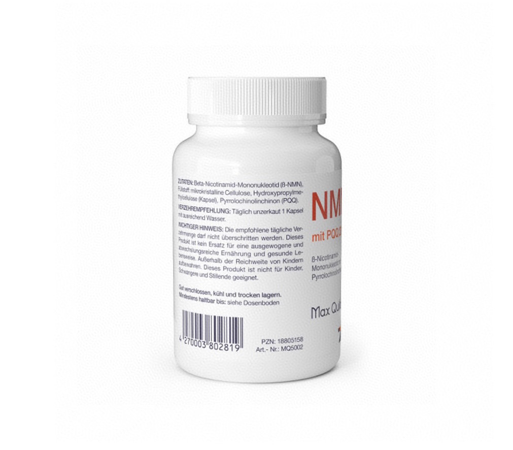 德国 Max Quila NMN Pro + PQQ 逆时光胶囊 250毫克 60粒 – E-Buy Trading