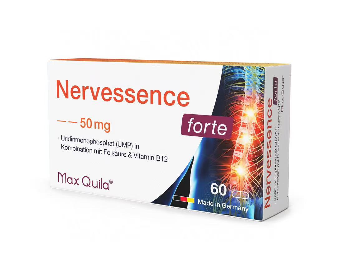 德国 Max Quila Nervessence forte 神经修复骨安素胶囊 50毫克 60粒 – E-Buy Trading
